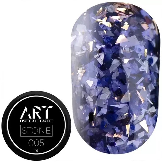 Гель для дизайну art stone gel №005, 5 г - купити гель-фарби art в Києві і Україні, ціна на гель ...