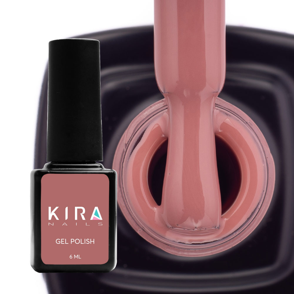 Гель-лак kira nails №114 світло-коричневий емаль, 6 мл - купити гель ...