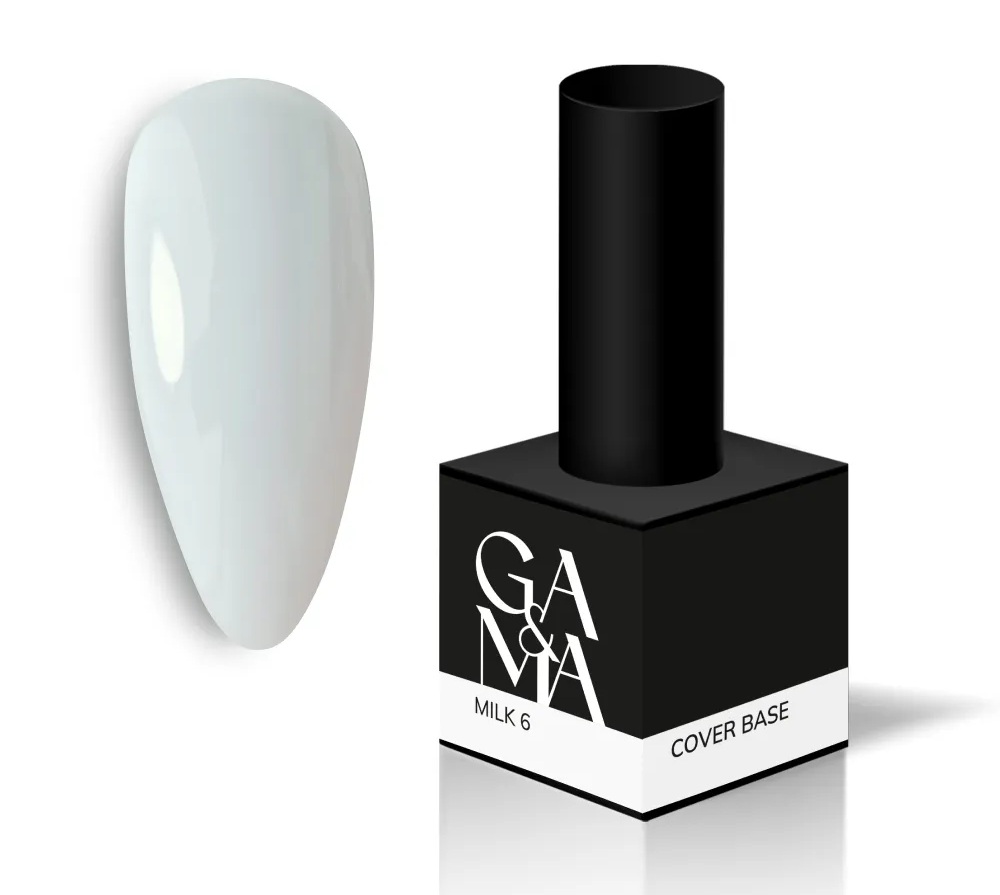 Камуфлирующая база GaMa Cover base №06 Milk, молочная, 15 мл - купить ...
